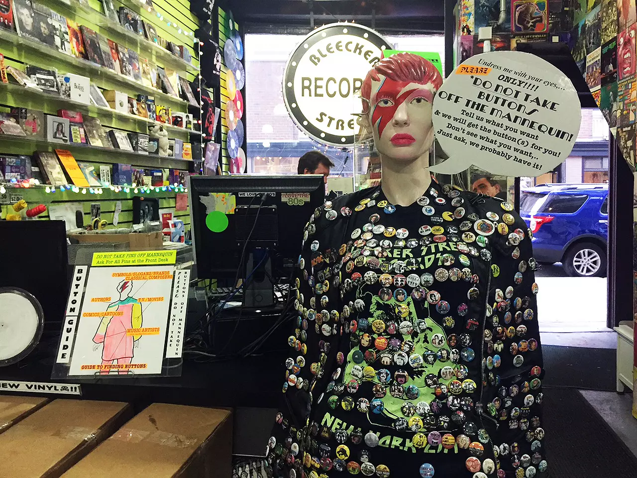 Bleecker Street Record Store NYC, peter kaye, storfa recordiau nyc, storfeydd recordiau, cofnodion vintage, storfeydd recordiau clasurol nyc