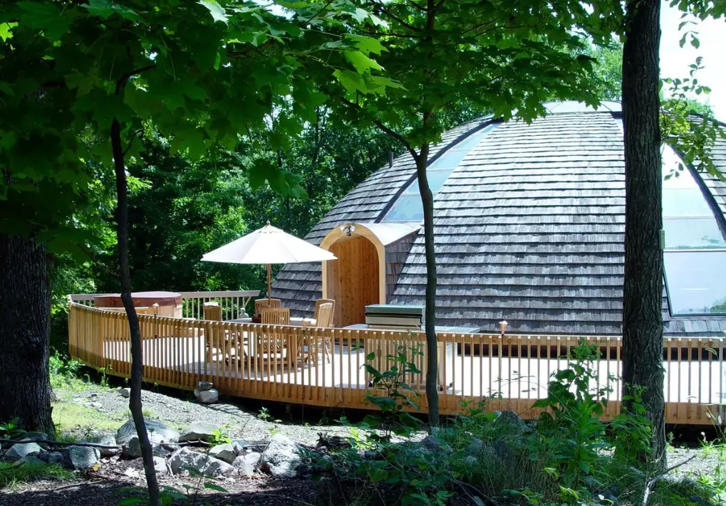16 Canaan Road, geodesic dome home, New Paltz real estate, Domespace
