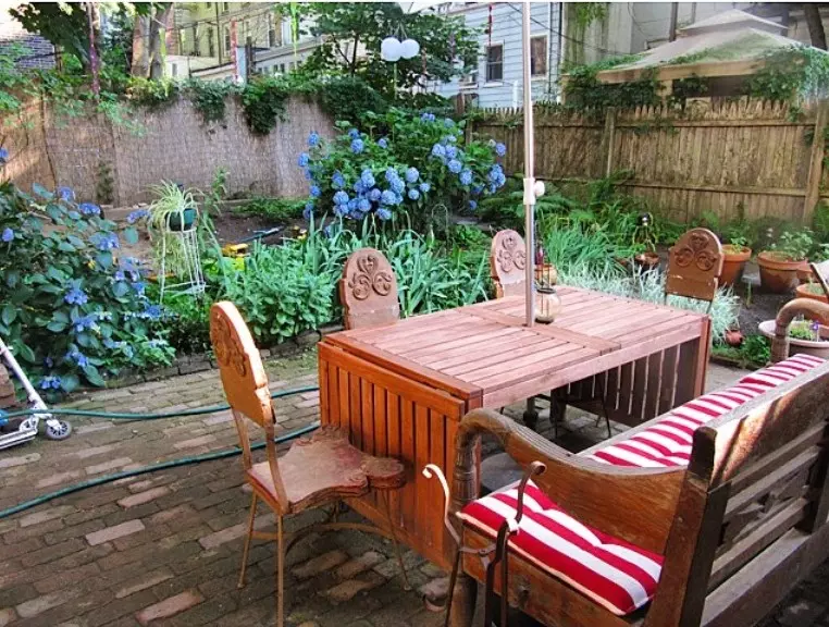38A Windsor Place، 110 Clinton Avenue، High Low، Clinton Hill، Park Slope، Brooklyn، Cool Listings، Townhouse، Garden