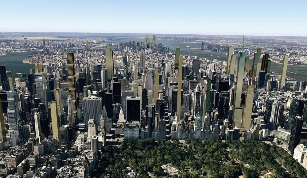 nyc skyline бъдещето 2018