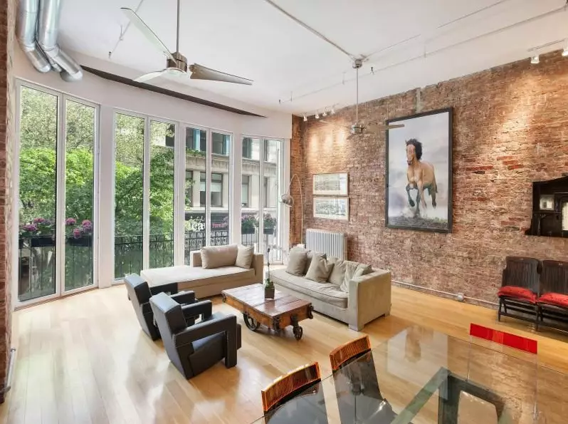 54 East 11th Street, Union Sq., Greenwich Village, lawang Prancis lan balkon Juliet