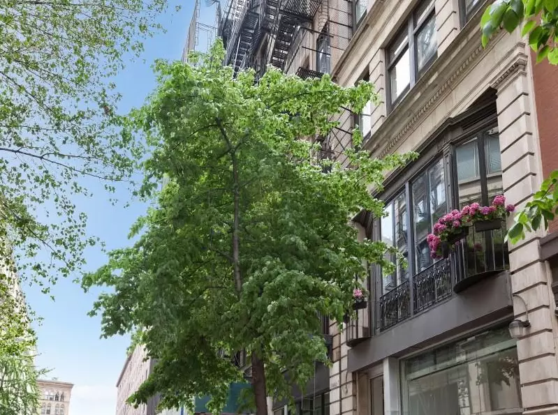 54 East 11th Street, Union Sq., Greenwich Village, lawang Prancis lan balkon Juliet