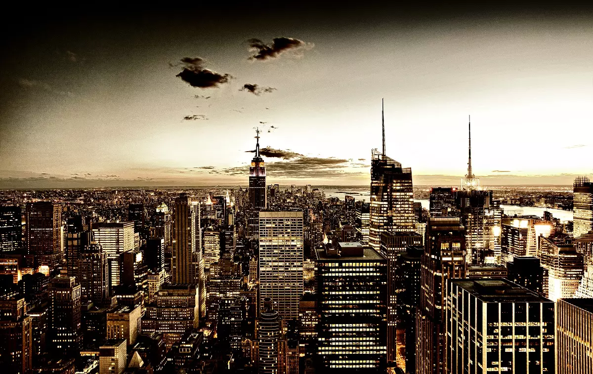 NYC skyline af Fred Marcus Studio