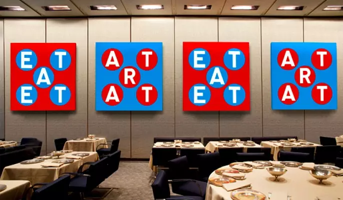 Robert Indiana, Four Seasons restaurant