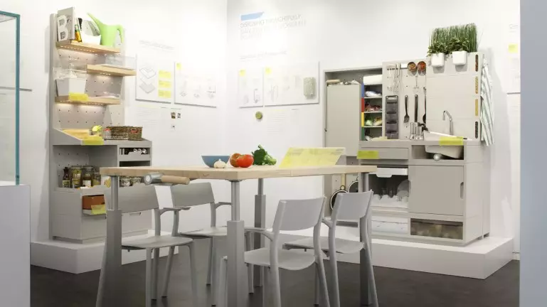 Ikea Concept Kitchen 2025, kwizin entelijan, kwizin nan tan kap vini an, Ikea