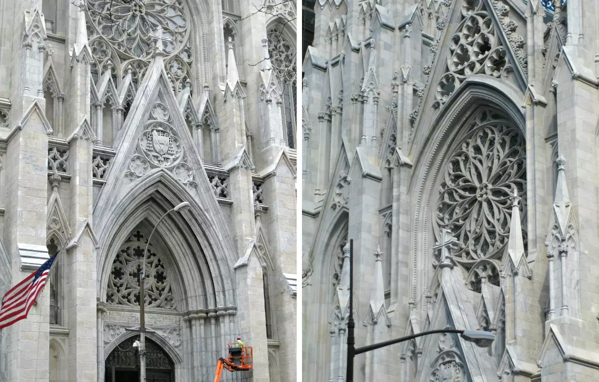 Katedral St Patrick urang, NYC Landmark, James Renwick Jr.