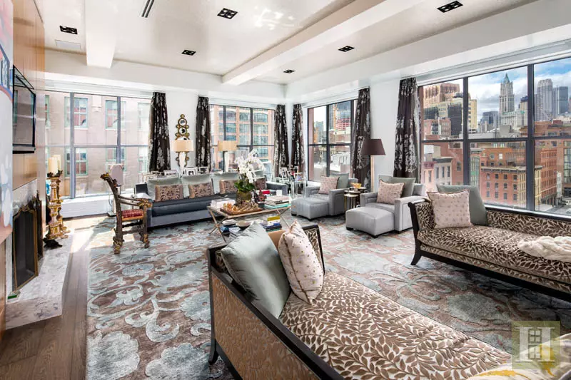 Елегантен дизайнерски таван в Tribeca се продава за 9,25 милиона долара 29599_1