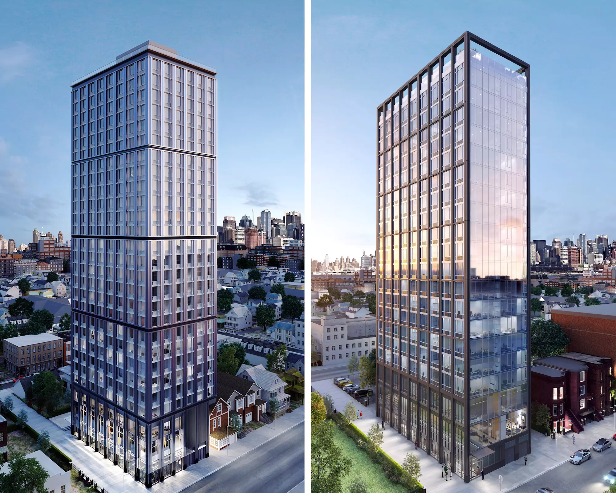 Admirez les hautes tours résidentielles qui arrivent sur le Journal Square peu élevé de Jersey City 2964_1