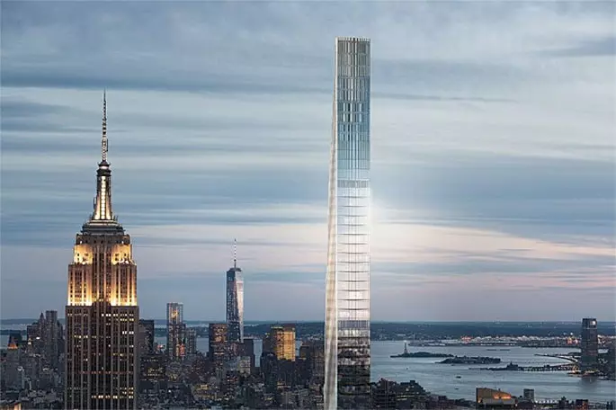 SHoP ၏ 111 အနောက် 57th Street Tower အတွက် အတွင်းခန်းပုံစံများကို ထုတ်ဖော်ပြသခဲ့သည်။ 29745_1
