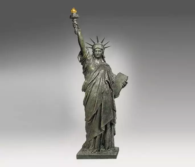 Sotheby's, The New York Sale auction, Bartholdi, Statue of Liberty ආකෘතිය