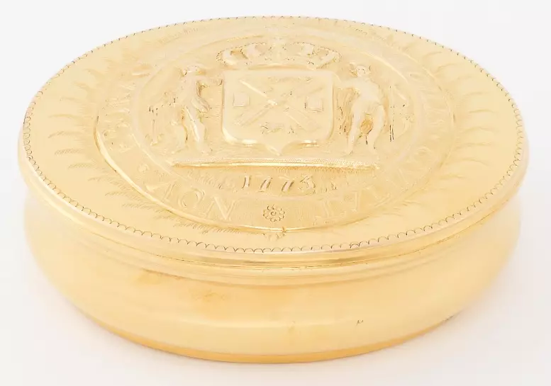 Gage Gold Freedom Box, Sotheby's, New York Sale auction