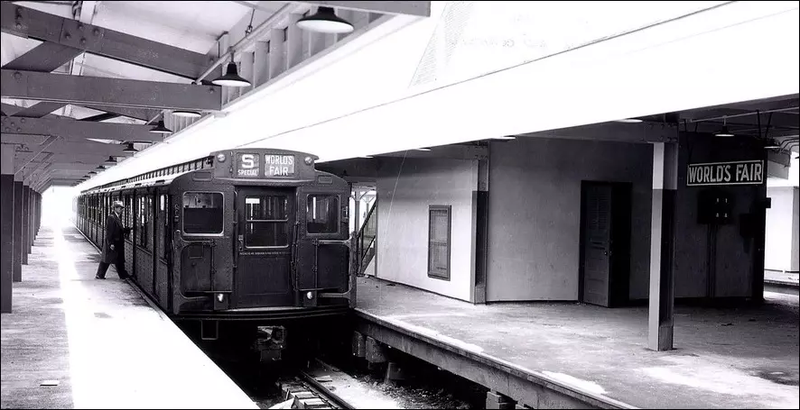 povijesna nyc podzemna željeznica za svjetski sajam