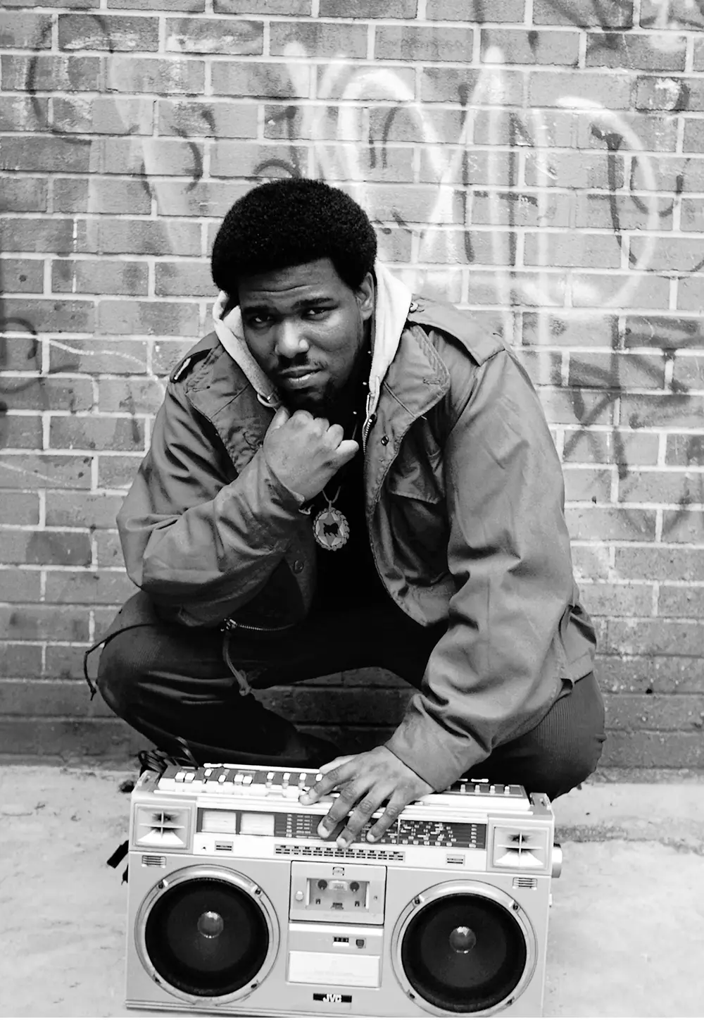 Afrika Bambaata. 1983. Fotografer: Janette Beckman