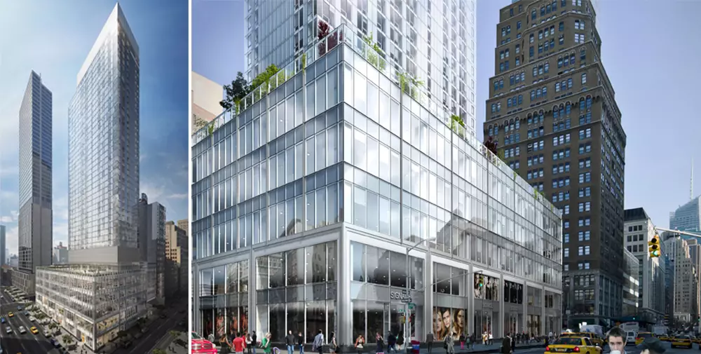 تحديث البناء: قمة Cook + Fox's 855 Sixth Avenue ، روابط لـ 