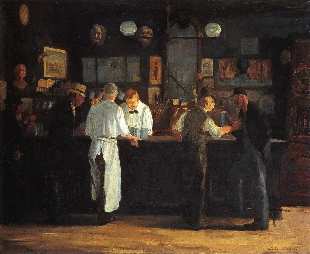 McSorley's Bar troch John Sloan