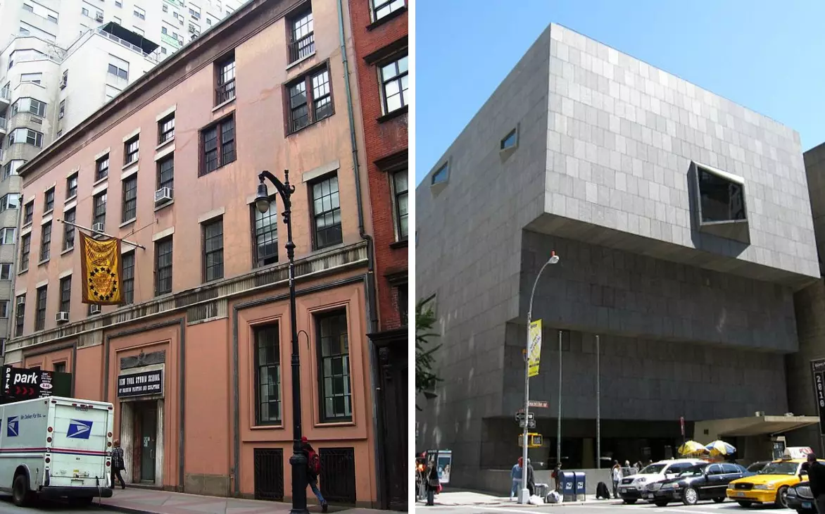 Marcel Breuer, Whitney Museum of American Art, New York Studio Sakola