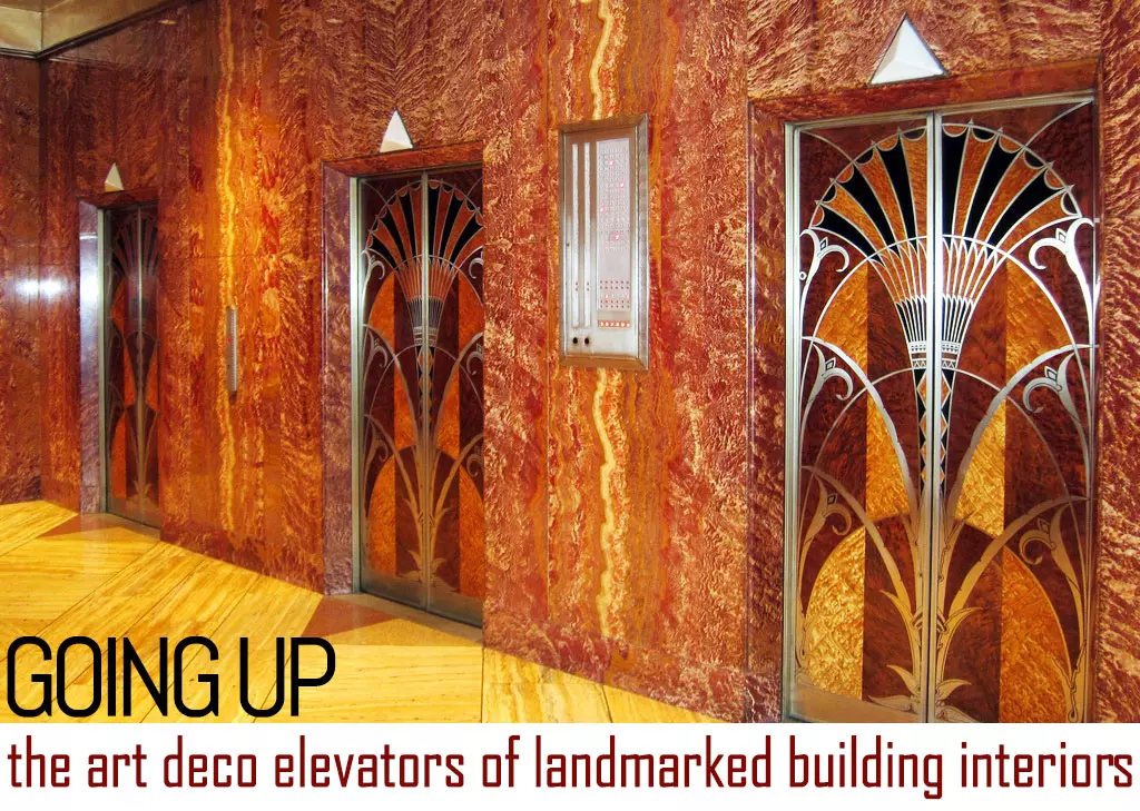 Uz augšu: Atklājiet Art Deco stila liftus ievērojamu ēku iekštelpās 30103_1