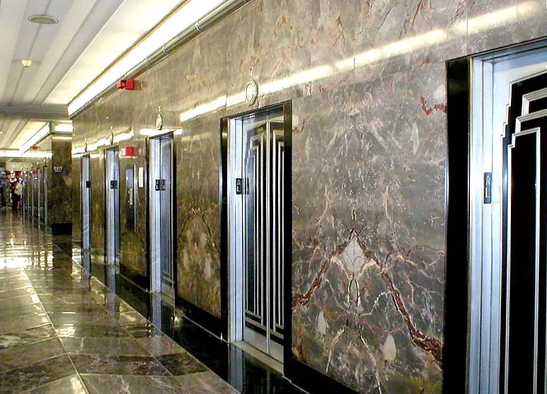 Ascenseurs de l'Empire State Building, New York Art Déco