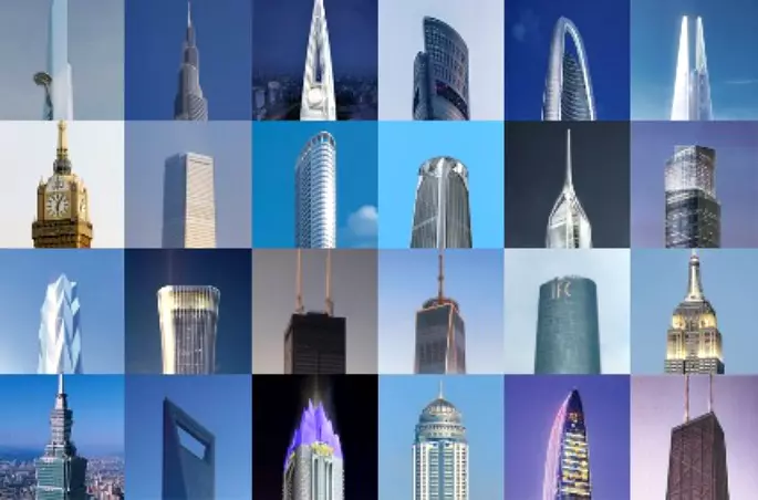اسکائی اسکریپر میوزیم کی نمائش 'دس ٹاپس' دنیا کی بلند ترین عمارتوں کی بالائی منزلوں کی کھوج کرتی ہے۔ 30160_1