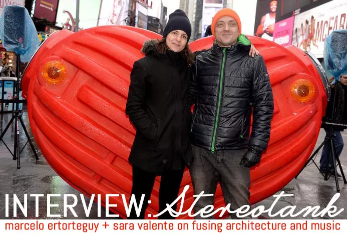 INTERVIO: Marcelo Ertorteguy kaj Sara Valente de Stereotank pri Fusing Architecture and Music 30468_1