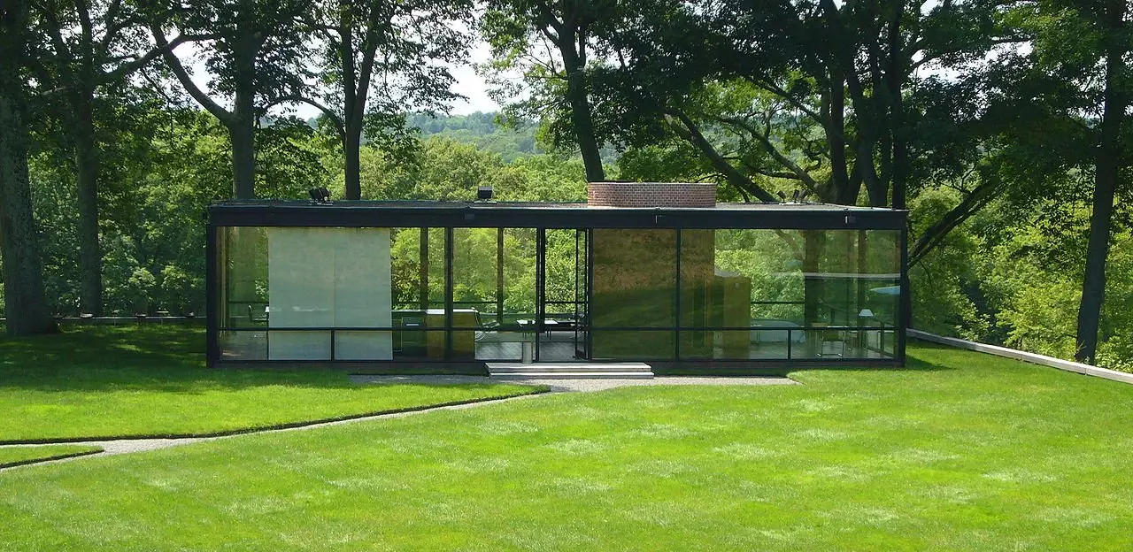 Casa di vetro, Philip Johnson