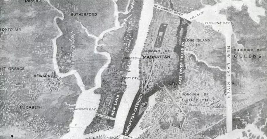 Un inginer nebun a vrut să asfalteze peste East River pentru a crea un „Mega-Manhattan” 31106_1