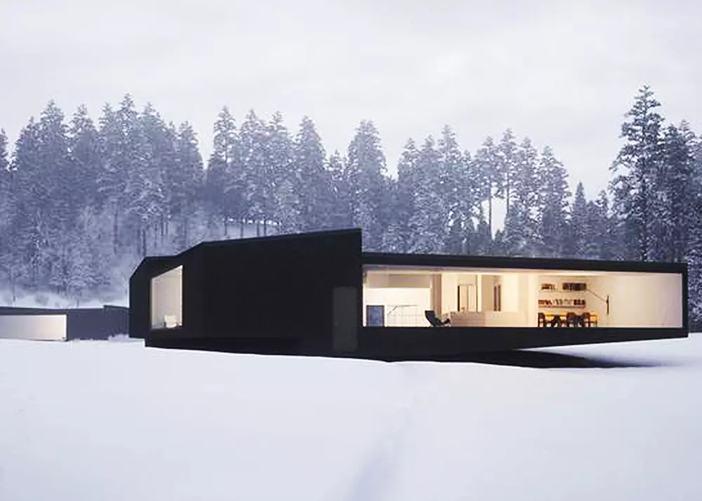 The Twins: Otherworldly Upstate Vacation Homes Designed for Two Brothers 31247_1