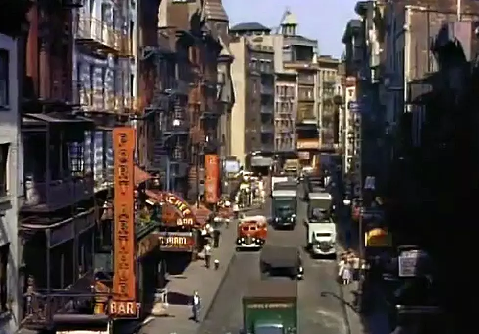 Mighty Manhattan - Wonder City New York, Technicolor, vintage Manhattan, Chinatown
