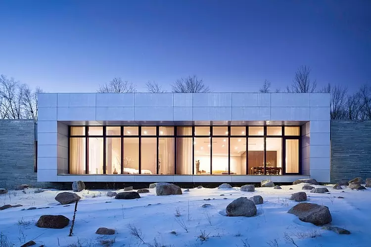 William Reue, A House in the Woods, kiến trúc bền vững