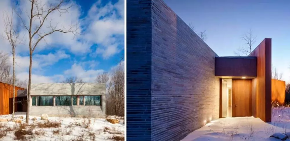 William Reue, Dom w lesie, zrównoważona architektura