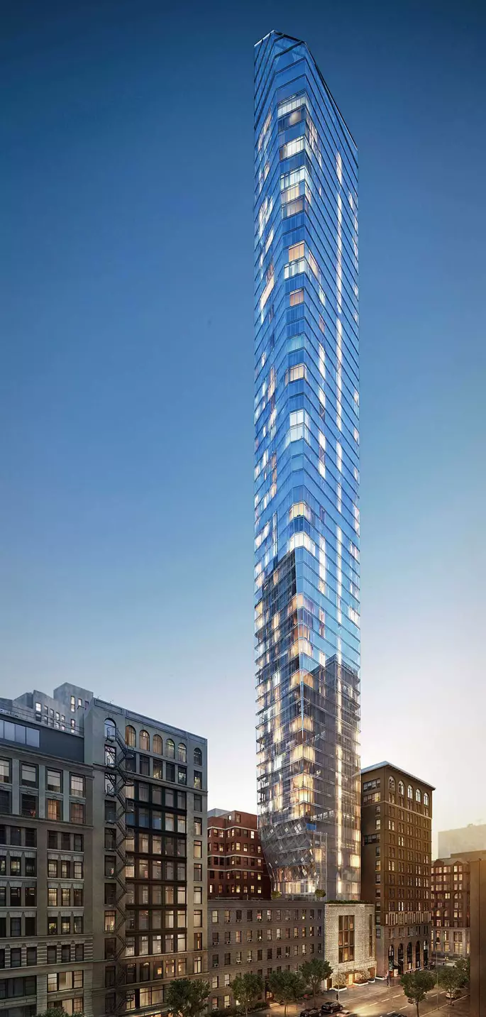 45 East 22nd Street ، برج KPF ، برج KPF بمدينة نيويورك ، برج مسطحة فائقة النحافة