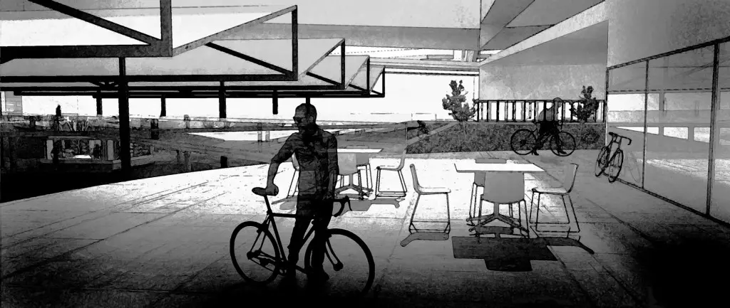 velosipēdu arhitektūra, Stīvens Flemings, archdaily, dizains, produktu dizains, pilsētvides dizains