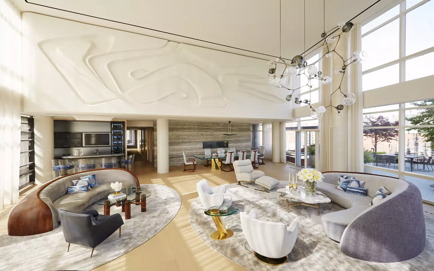 Telecom Mogul Michael Hirtenstein's Tu'ufa'atasia Fale e Tolu ile Tasi Elegant Tribeca Triplex 31578_1