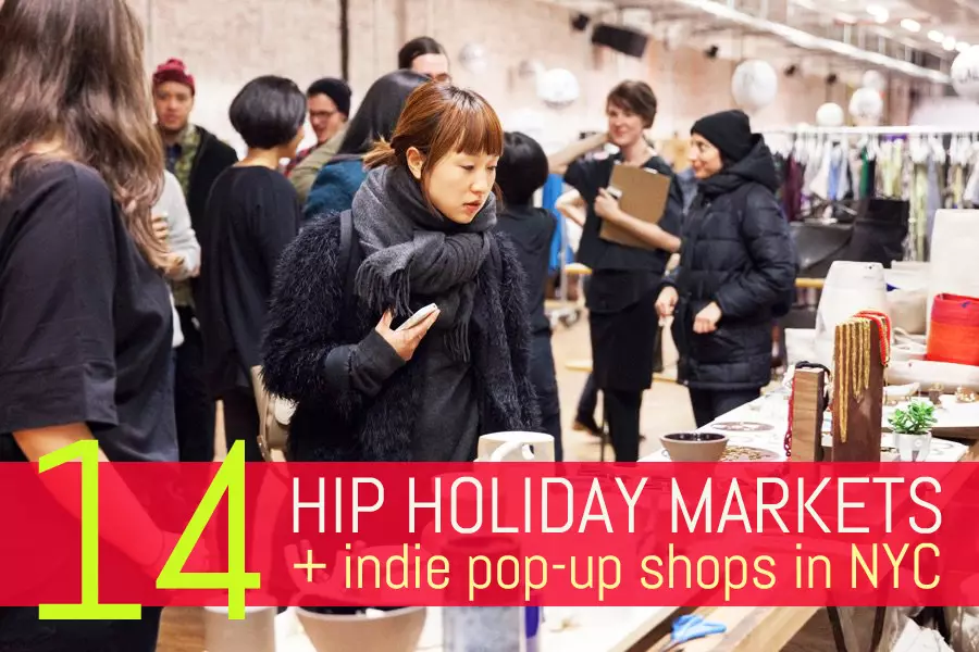 Hip Holiday Markets sy Indie Pop-Up Shops any Manhattan sy Brooklyn 31678_1