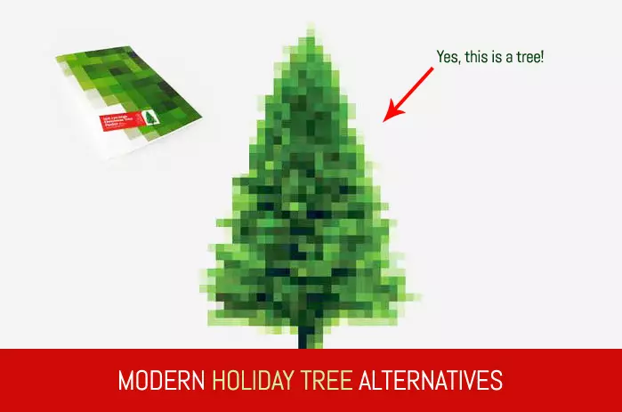 Holiday Sparkle: Holiday Tree Alternatives ine Yemazuvano Dhizaini Opmh 31702_1