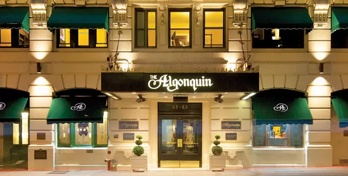 Herzlichen Glückwunsch zum 112. Geburtstag des Algonquin Hotel, EIN literarisches Wahrzeichen von NYC 31850_1