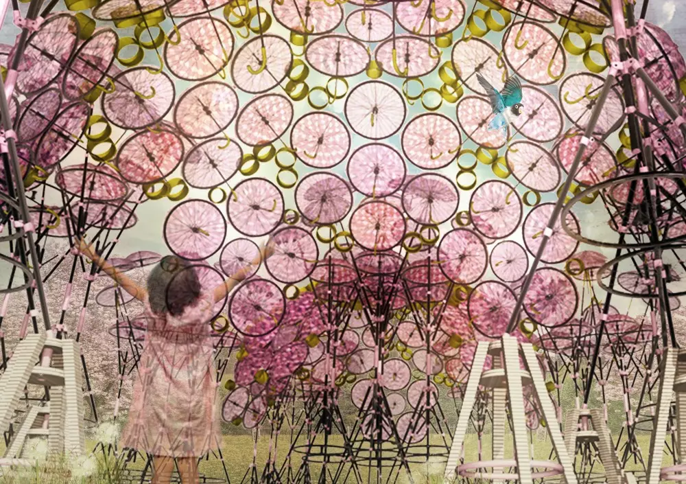 City of Dreams Pavilion, Governors Island, Organic Growth Pavilion