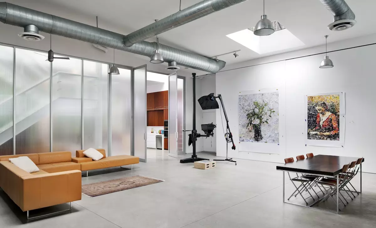 Brooklyn Artist Loft, BWArchitects, chuyển đổi nhà kho