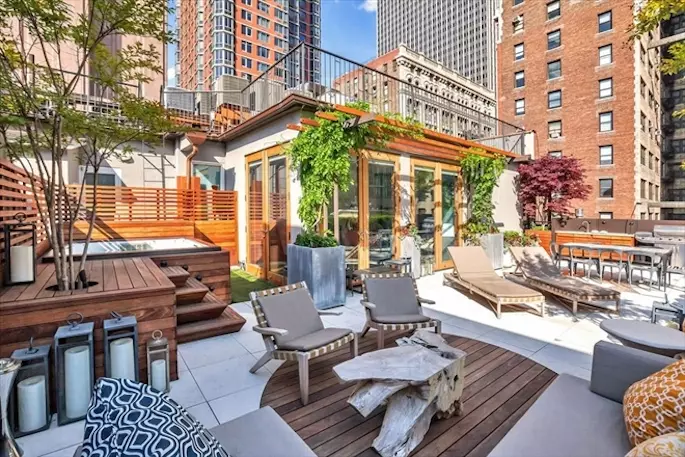 110 Duane Street, bygg ditt eget drømmehjem, penthouse-kombinasjon, to anlagte terrasser,