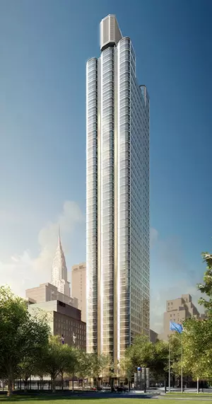 Zeckendorf Development, Foster en Partners, De UN, Turtle Bay, Trump World Tower