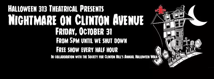 Nightmare op Clinton Avenue Brooklyn Halloween 313, Nightmare op Clinton Avenue Brooklyn, Halloween 313