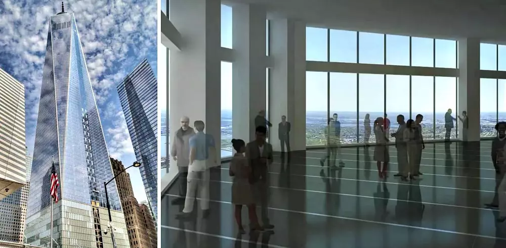 Daar word verwag dat toerisme 25% van One World Trade Centre se inkomste sal inbring 32279_1