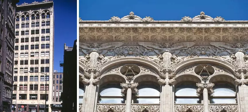 Edificio Bayard Condict, Louis Sullivan, Terracotta