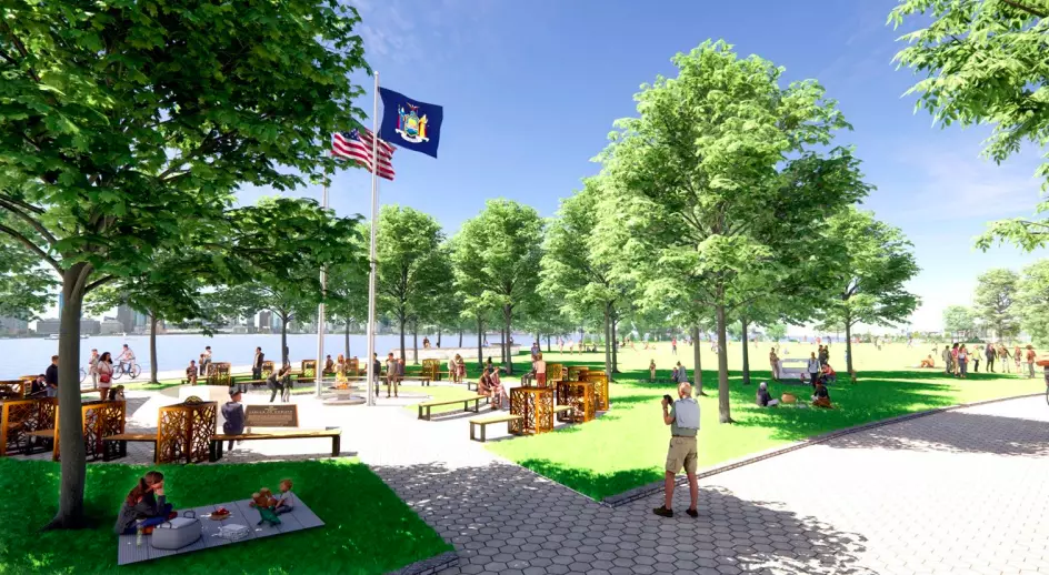 New York će postaviti spomenik 'Krug heroja' u Battery Park Cityju u čast najvažnijih radnika 3240_2