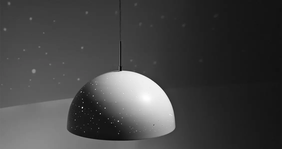 Подвесной светильник Starry Night превращает любую комнату в личный планетарий 32410_1