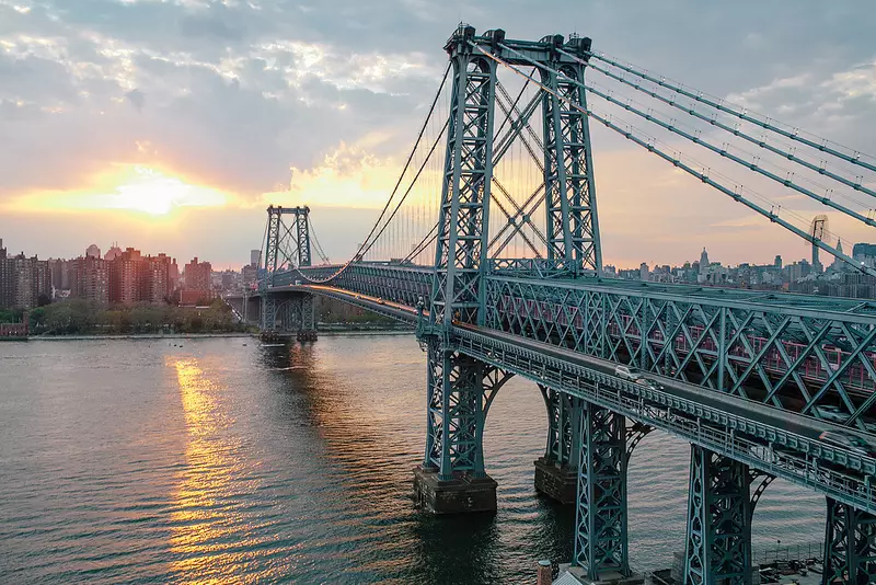 williamsburg bridge, novjorkaj pontoj