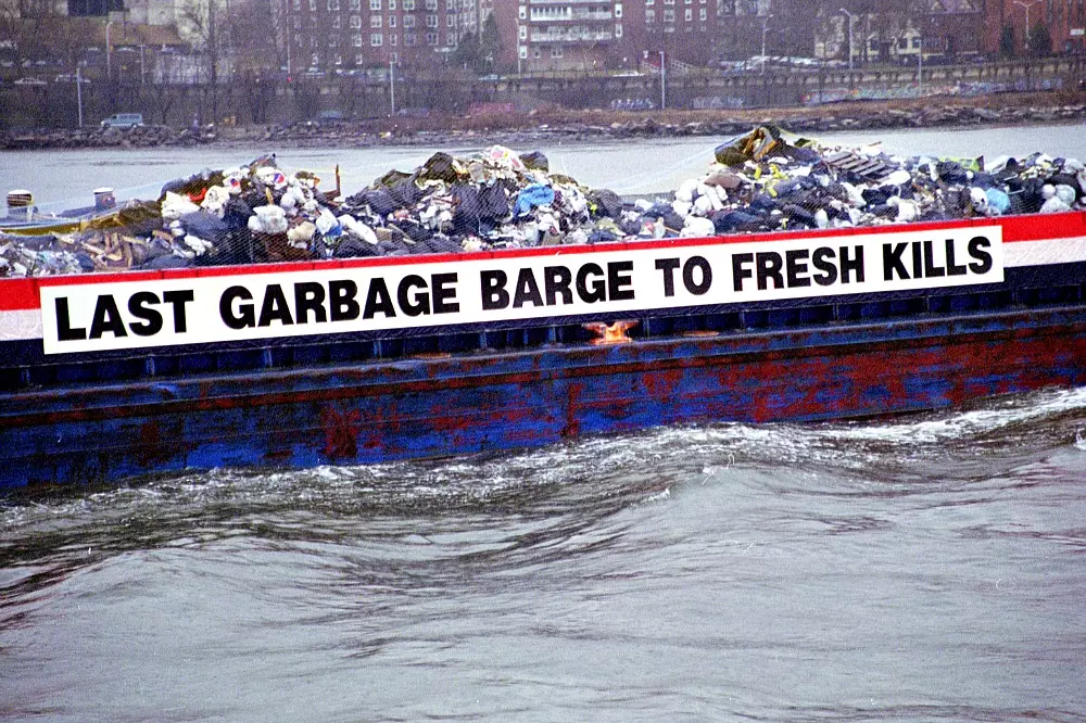 Fresh Kills Landfill, အမှိုက်ပုံး