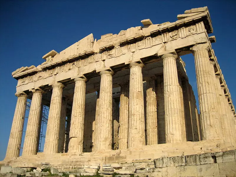 Afiny Gresiýa Parthenon, Parthenon, grek arhitekturasy