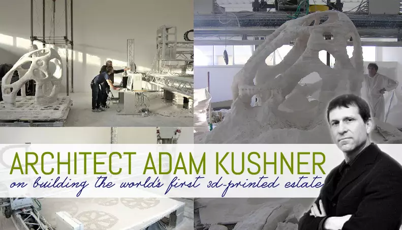 HAASTATTELU: Arkkitehti Adam Kushner rakentamassa maailman ensimmäistä 3D-tulostettua kiinteistöä 32874_1