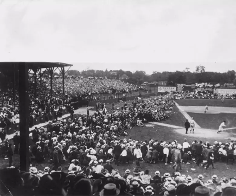 Hilltop Park, New York yankees, hálendismenn